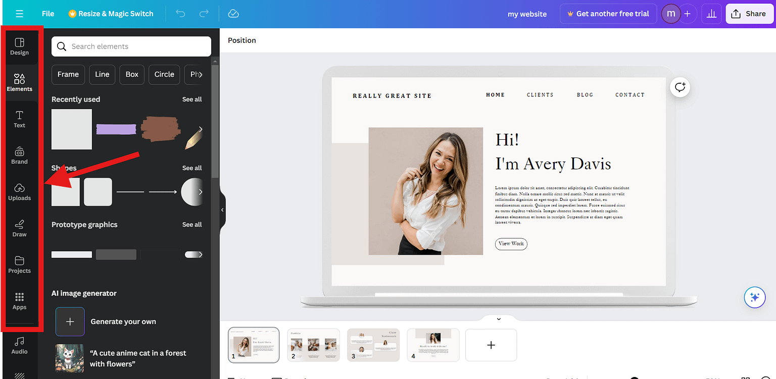 How to Create a Free Website Using Canva: A Step-by-Step Tutorial ...