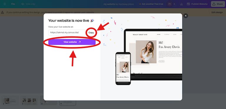 How to Create a Free Website Using Canva: A Step-by-Step Tutorial ...