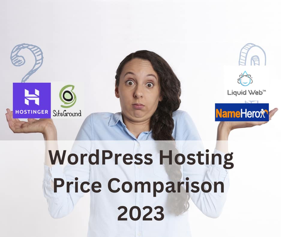 WordPress Hosting Price Comparison 2023 | Best Value Plans